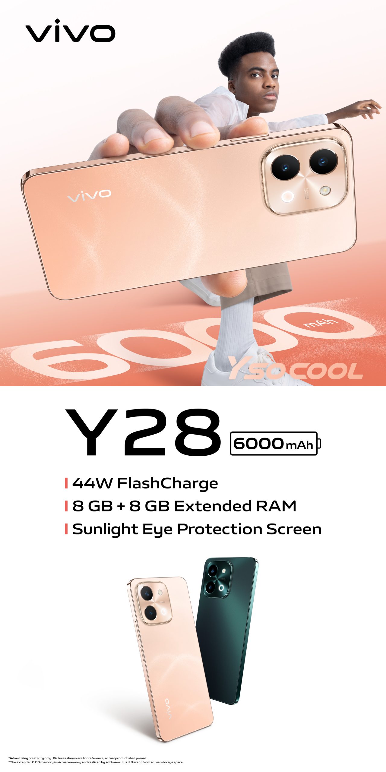 vivo Y28 with a robust 6000 mAh battery unveiled in Kenya : TechMoran