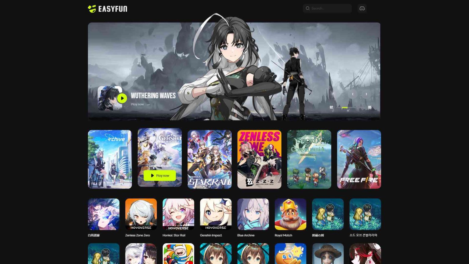 Easyfun: Play Top Mobile Games Free on Browser